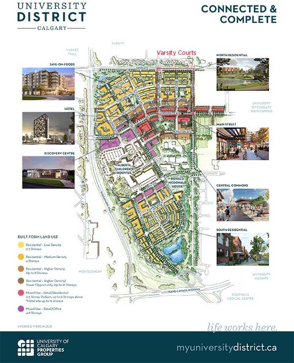 Varsity Courts Maps | Ancillary Services | University of Calgary