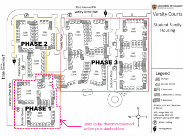 Varsity Courts Maps | Ancillary Services | University of Calgary